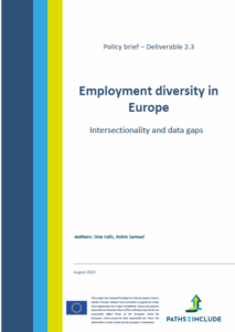 Employment diversity in Europe: Intersectionality and data gaps ...